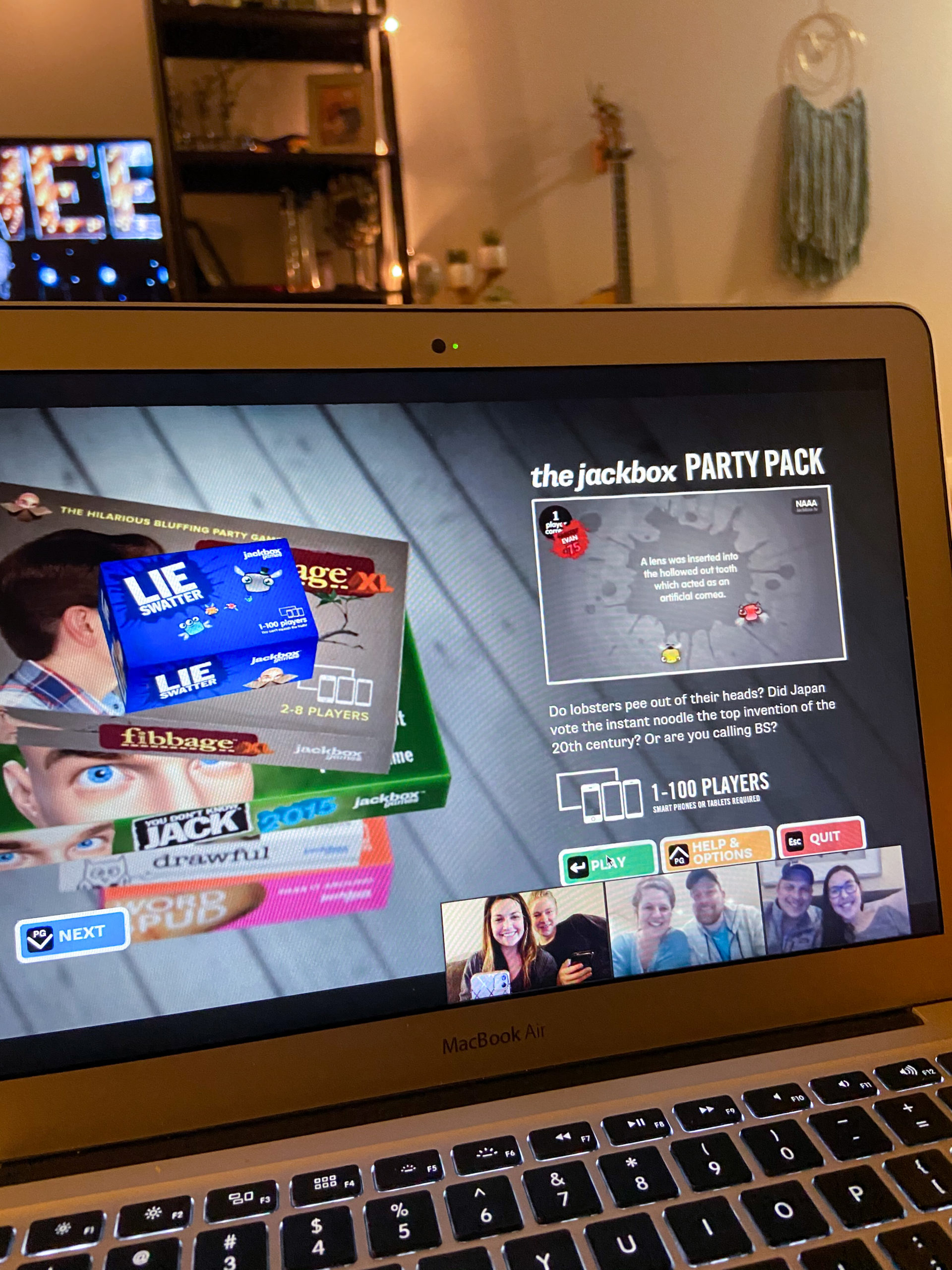 How to Setup a Virtual Game Night - My Informal Life